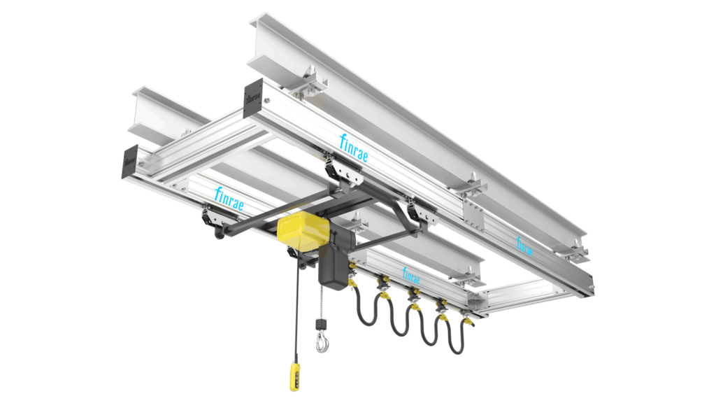 Elevate Your Material Handling Efficiency with finrae Rail System